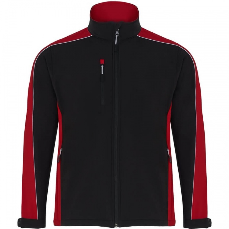 ORN Clothing Avocet 4288 Softshell Jacket Two Tone Water Resistant Breathable Fabric 92% ...